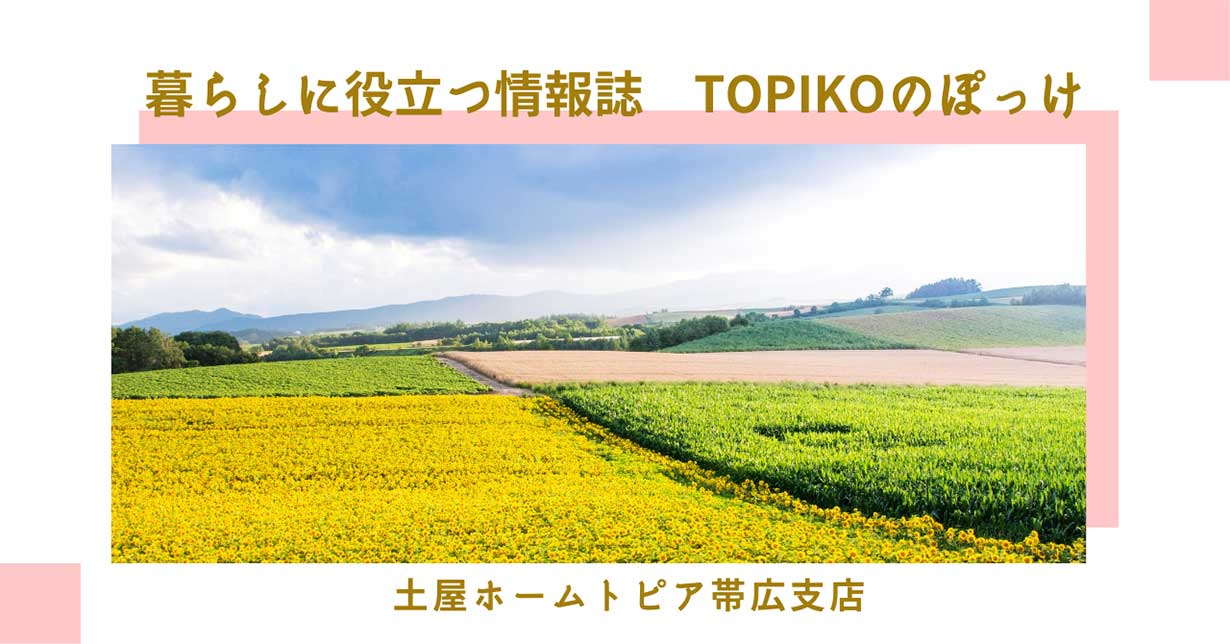 【北海道発】暮らしに役立つ情報誌 TOPIKOのぽっけ紹介 | 土屋ホームトピア スタッフブログ